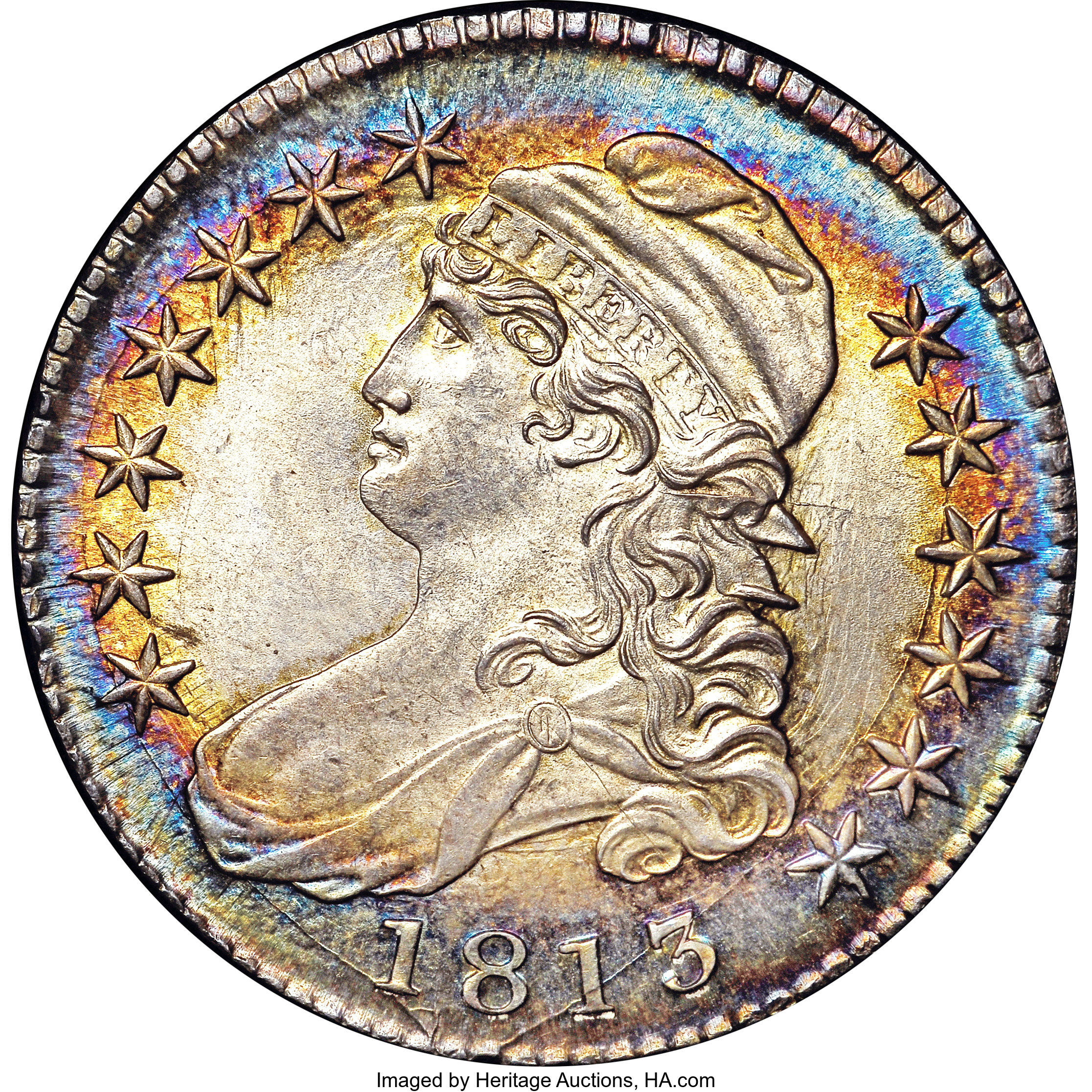 1813 Capped Bust Half Dollar Mint State (MS) Pricing Guide | The Greysheet