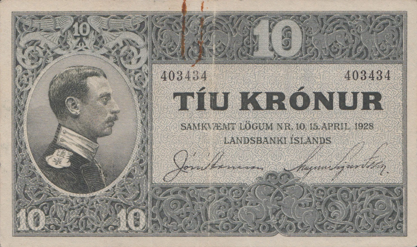Iceland Currency & Banknote Values By Issue | Greysheet