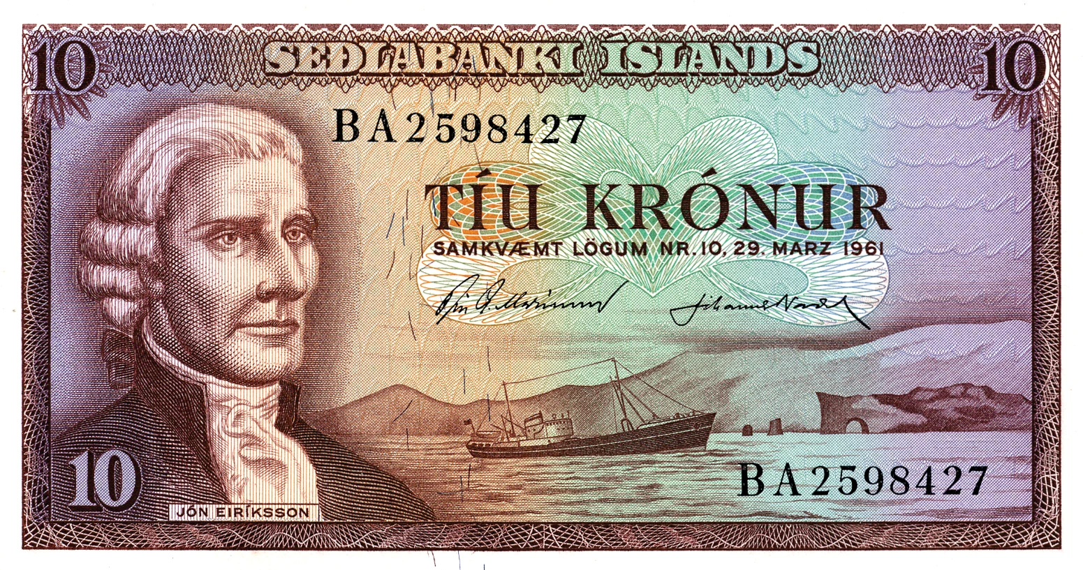 Iceland Seðlabanki Íslands Currency & Banknote Values & Prices | Greysheet