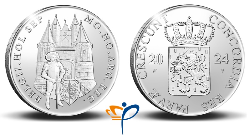 Netherlands: Second Silver Proof Ducat Released in Dutch City Gates ...