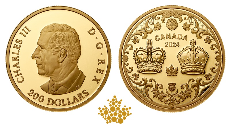 Canada: New Gold Proof Coins Feature Canadian Crown For First ...