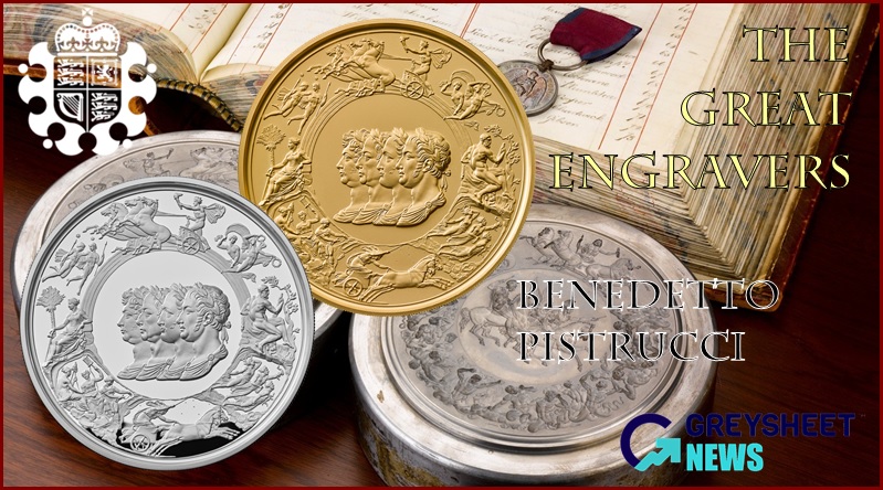 United Kingdom: Latest Numismatic Masterpiece In Great Engravers Series ...