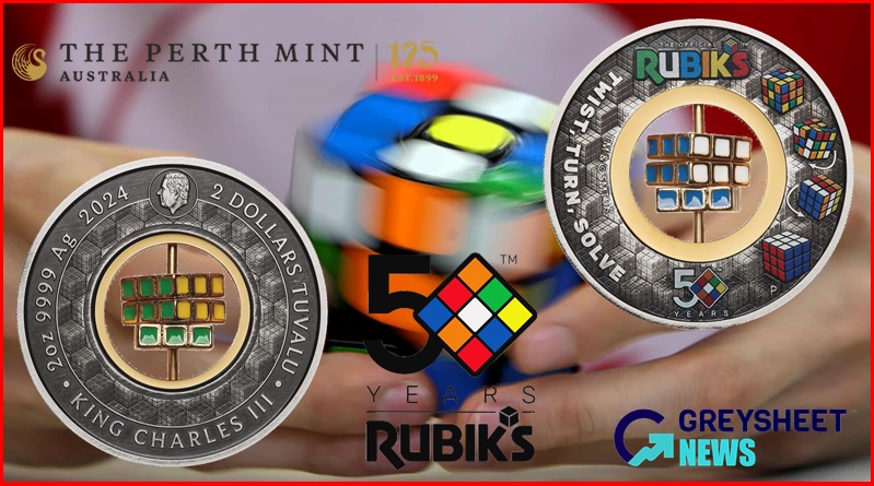 Perth Mint – Tuvalu: 50th Anniversary Of Rubik’s Cube Celebrated On New ...