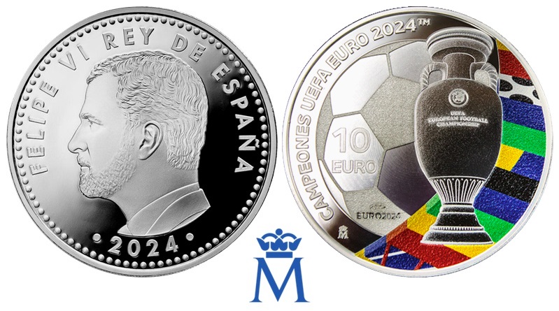 Spain: New €10 Silver Proof And Colour Coins Released To Celebrate ...