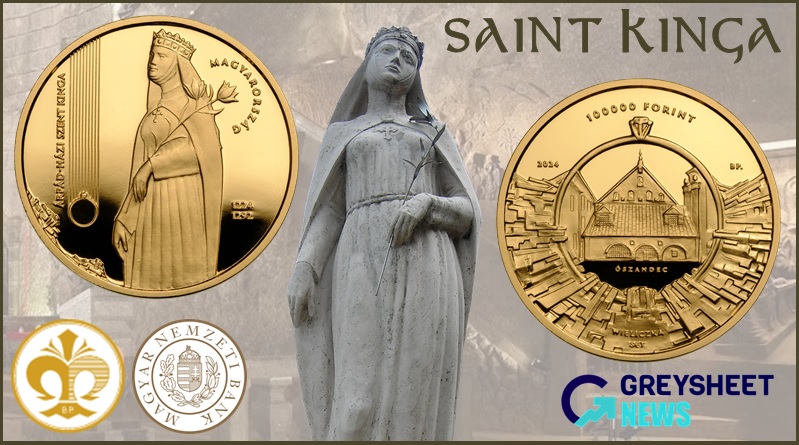 Hungary: New Proof Gold Coins In Popular Saints Of The Árpád Dynasty ...