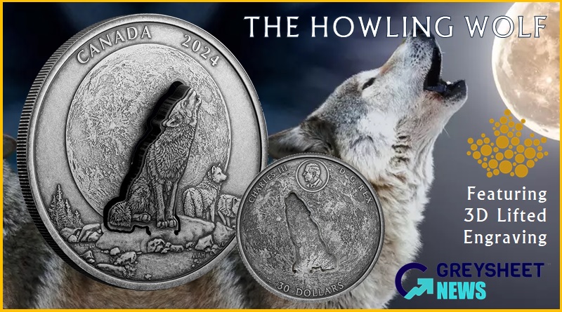 Canada: Innovative 3D Lifted Engraving Technology And The Howling Wolf ...