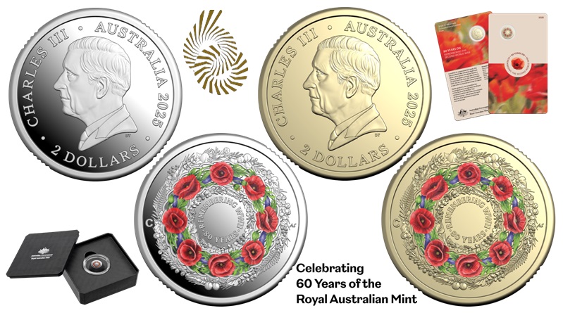 Australia. Silver Proof and BU Coins Mark the 80th Anniversary of the ...