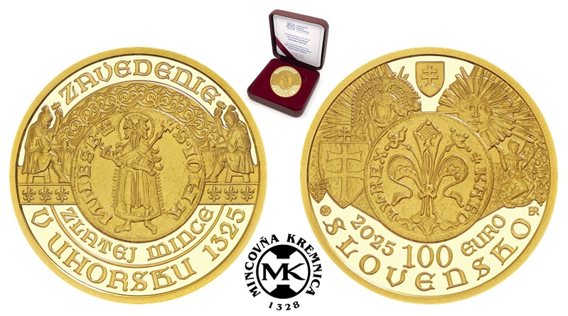 Slovakia. New Gold Proof Coins mark 700th Anniversary of Kingdom's ...